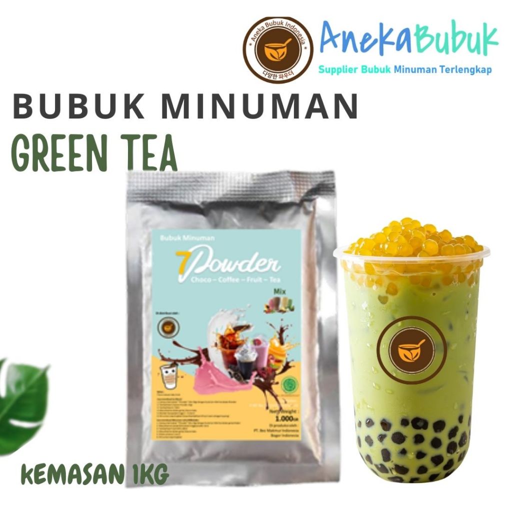 Jual Bubuk Minuman Green Tea 1kg Bubuk Green Tea Matcha Matcha