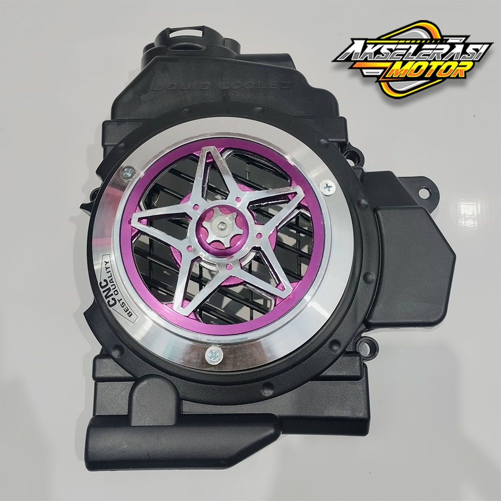 Jual Tutup Radiator Vario 110 Karbu Cover Radiator Vario 110 Karbu Set ...