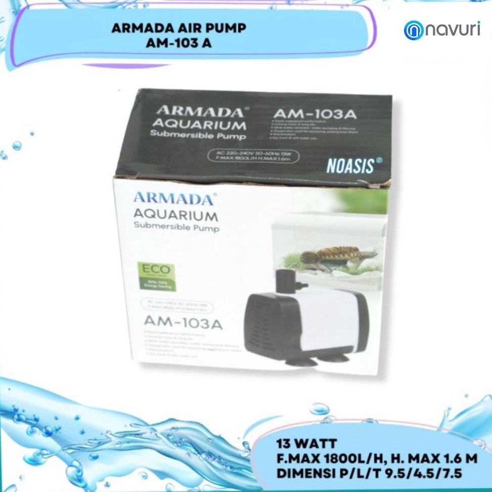 Jual Langsung Proses POMPA AQUARIUM CELUP WATER PUMP ARMADA AM 13 A ...