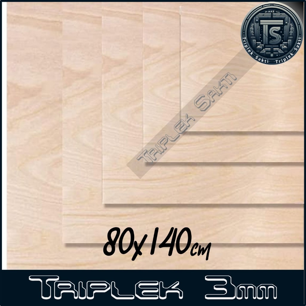 Jual Multiplek Triplek 3mm 80x140 cm ISI 2 LEMBAR ( 3 mm | 80x140cm ...