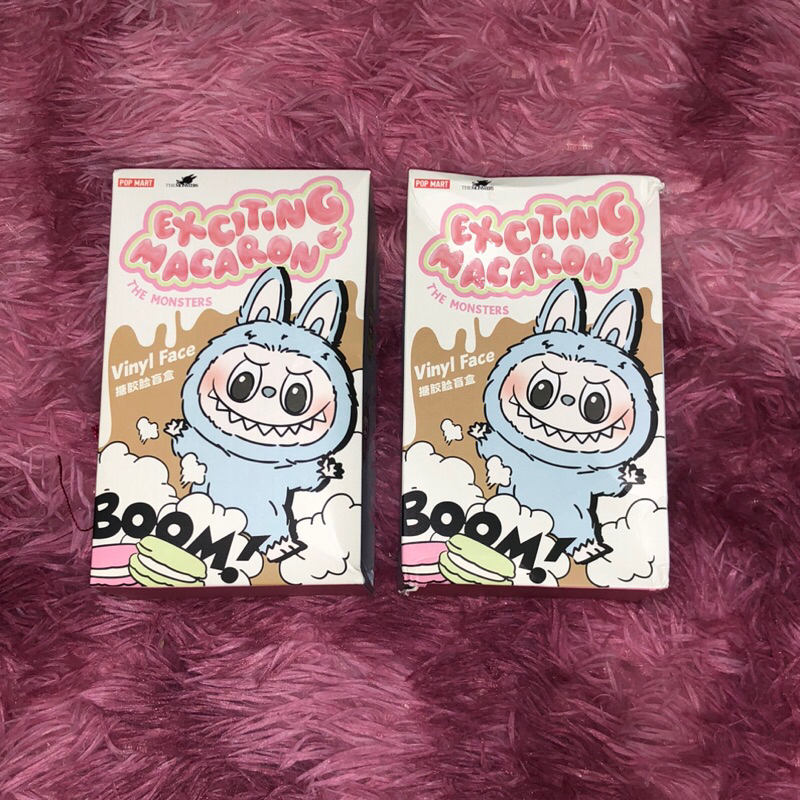 Jual (READY) LABUBU V1 V2 MACARON HAVE A SEAT SEALED BLIND BOX POPMART ...
