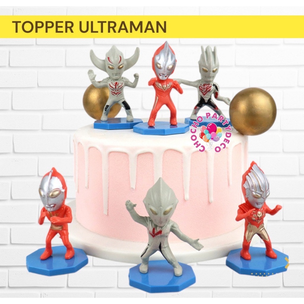 Jual Topper ULTRAMAN / Topper Cake Kue Ulang Tahun Ultraman | Shopee ...