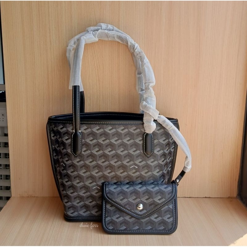 Jual Tas Christy NG Russo Mini Tote Black Original | Shopee Indonesia