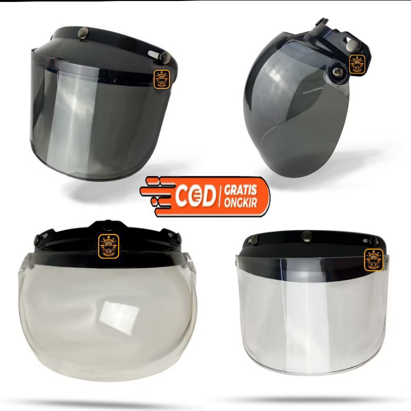 Jual KACA HELM BOGO RETRO CLASSIC SNI Kaca Helm Original JP | Shopee ...