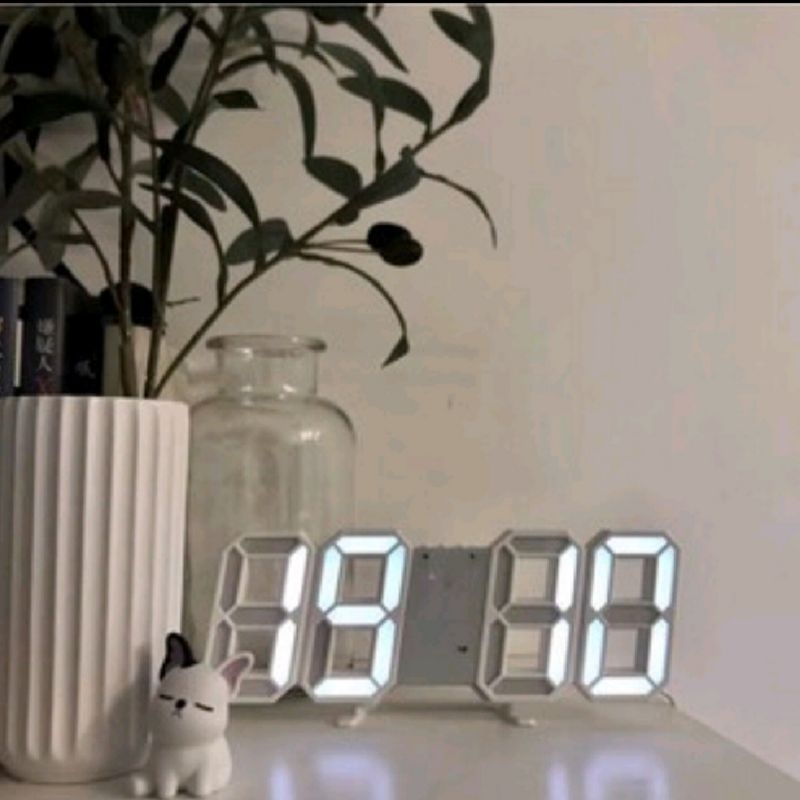 Jual Jam Dinding Digital / Jam Digital / Jam Digital Led 3D Clock ...