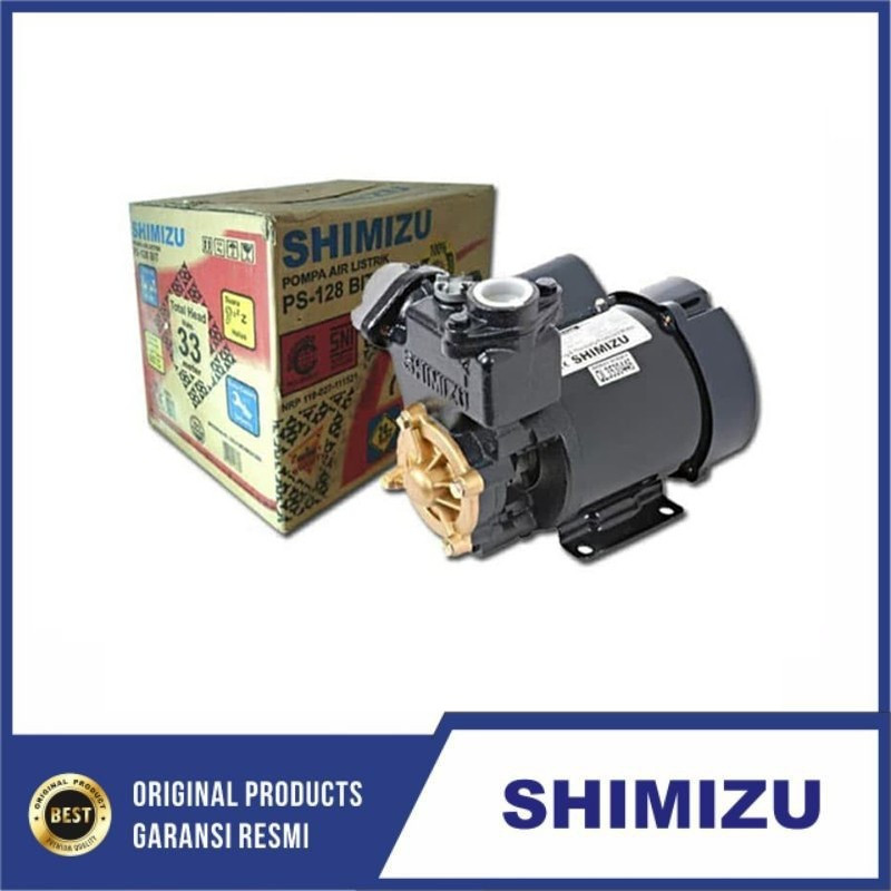 Jual Pompa Air Listrik Non Otomatis Shimizu PS-128 BIT / PS 128 BIT | Shopee Indonesia