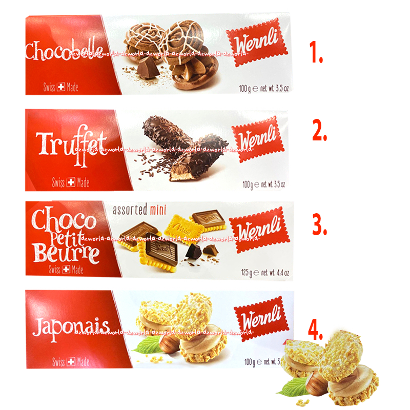Jual Wernli 125gr Chocobelle Truffet Choco Petit Beurre Japonais Snack ...
