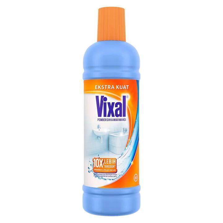 Jual Vixal Pembersih Porselen & Kamar Mandi HCl Anti Kerak Bandel Ekstra Kuat 750 mL | Shopee ...