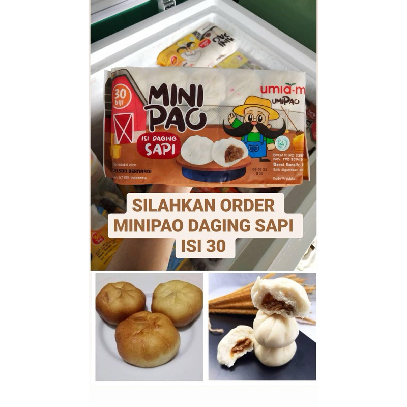 Jual Minipao mini sapi isi 30 | Shopee Indonesia
