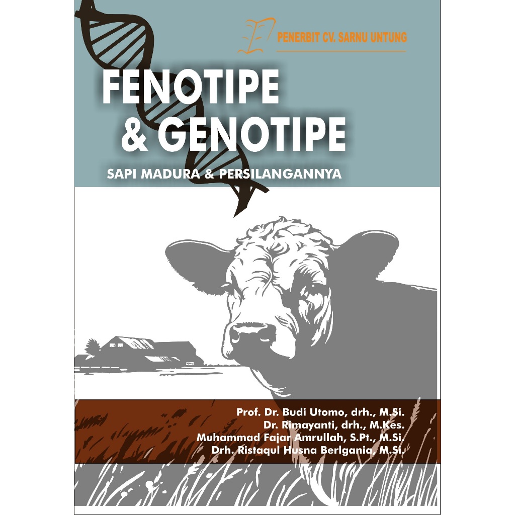 Jual Fenotipe dan Genotipe Sapi Madura dan Persilangannya | Shopee ...