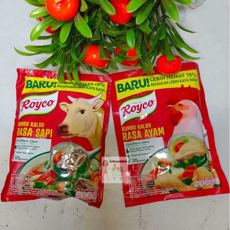 Jual Royco Bumbu Kaldu Penyedap Masakan Rasa Sapi dan Ayam 94 Gr ...