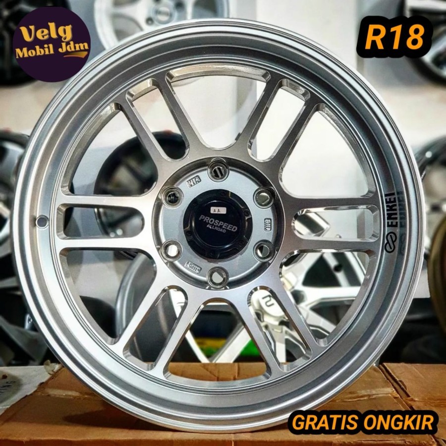 Jual velg racing ring 18 pajero fortuner triton hilux velg mobil r18 lebar 9 RPT FLOW FORMING ET ...