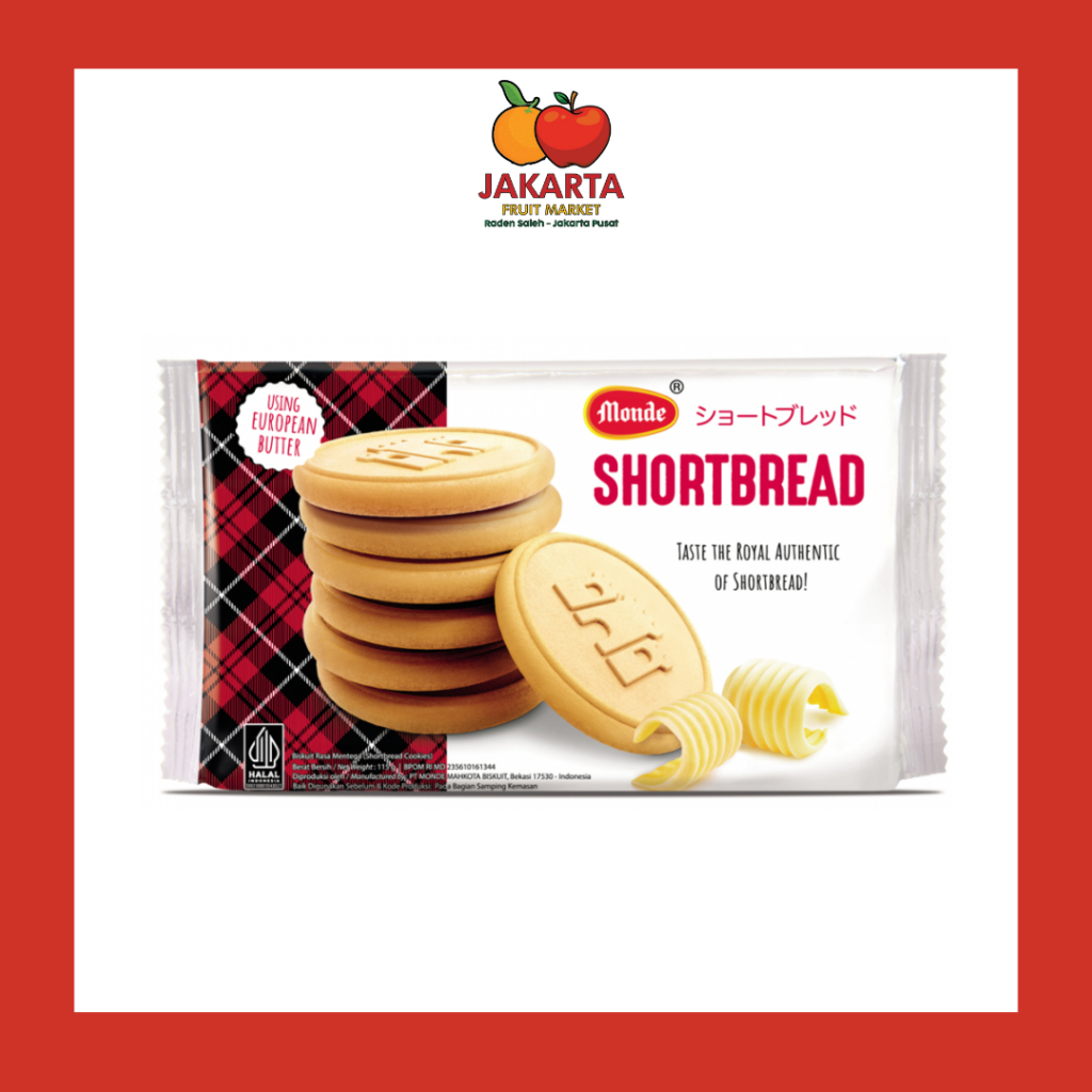 Jual Monde Shortbread Original Butter115g | Shopee Indonesia