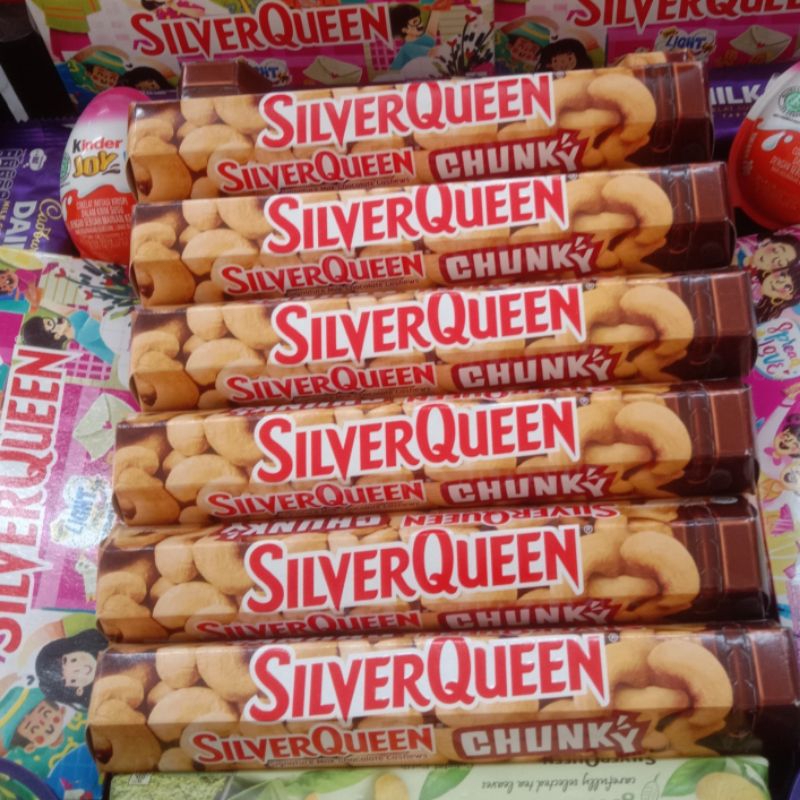 Jual silver queen chunky 95g | Shopee Indonesia