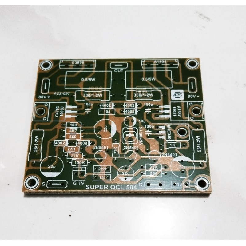 Jual PCB POWER SOCL 504 XPC PERTINAK ATAU FIBER FR2/FR4 | Shopee Indonesia