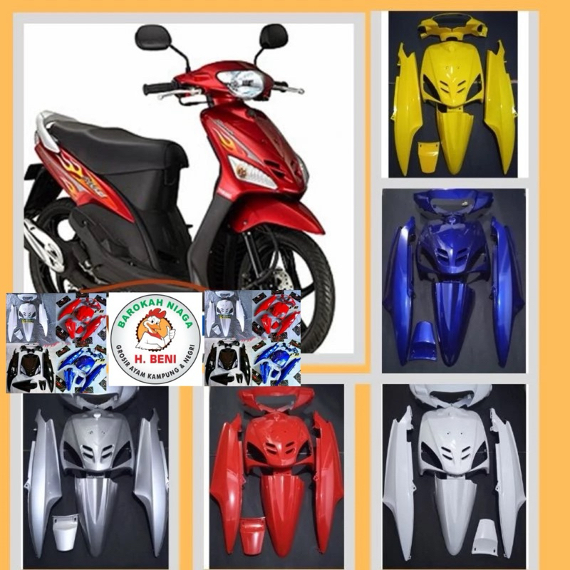 Jual TERLARIS PROMO BODY MOTOR YAMAHA MIO BODY MIO SPORTY FULLSET HALUS ...