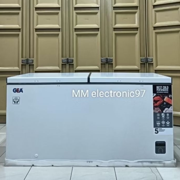 Jual Chest freezer GEA 500 ltr 2 pintu AB 600R AB-600R | Shopee Indonesia
