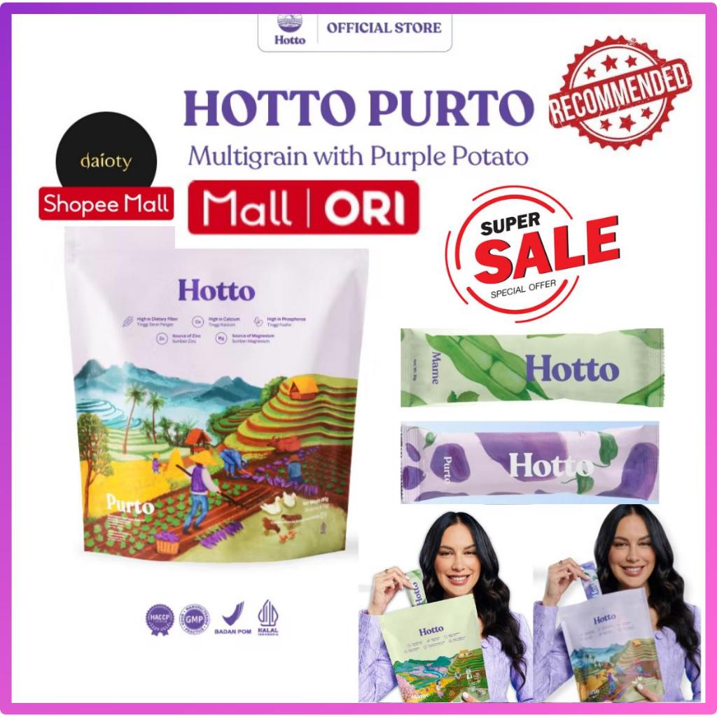 Jual Hotto Purto Multigrain with Purple Potato 1 Pouch - 16 Sachet | Shopee Indonesia