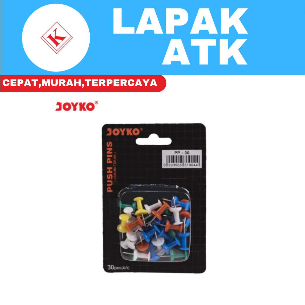 Jual Joyko Push Pin/Jarum Tekan/Joyko PP-30 ++++" | Shopee Indonesia