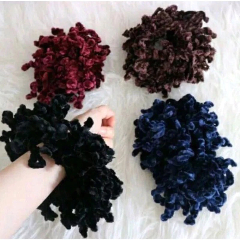 Jual RAZ - Ikat Rambut Ubur Ubur | Cepolan Hijab Scrunchie Jumbo | Ikat ...