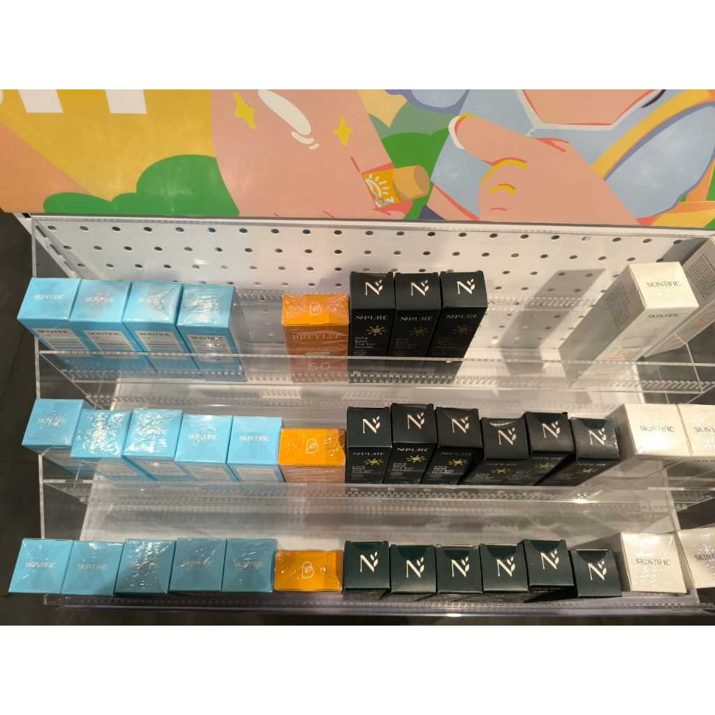 Jual Rak Sun screen SKINTIFIC | Protection NPure | Shopee Indonesia