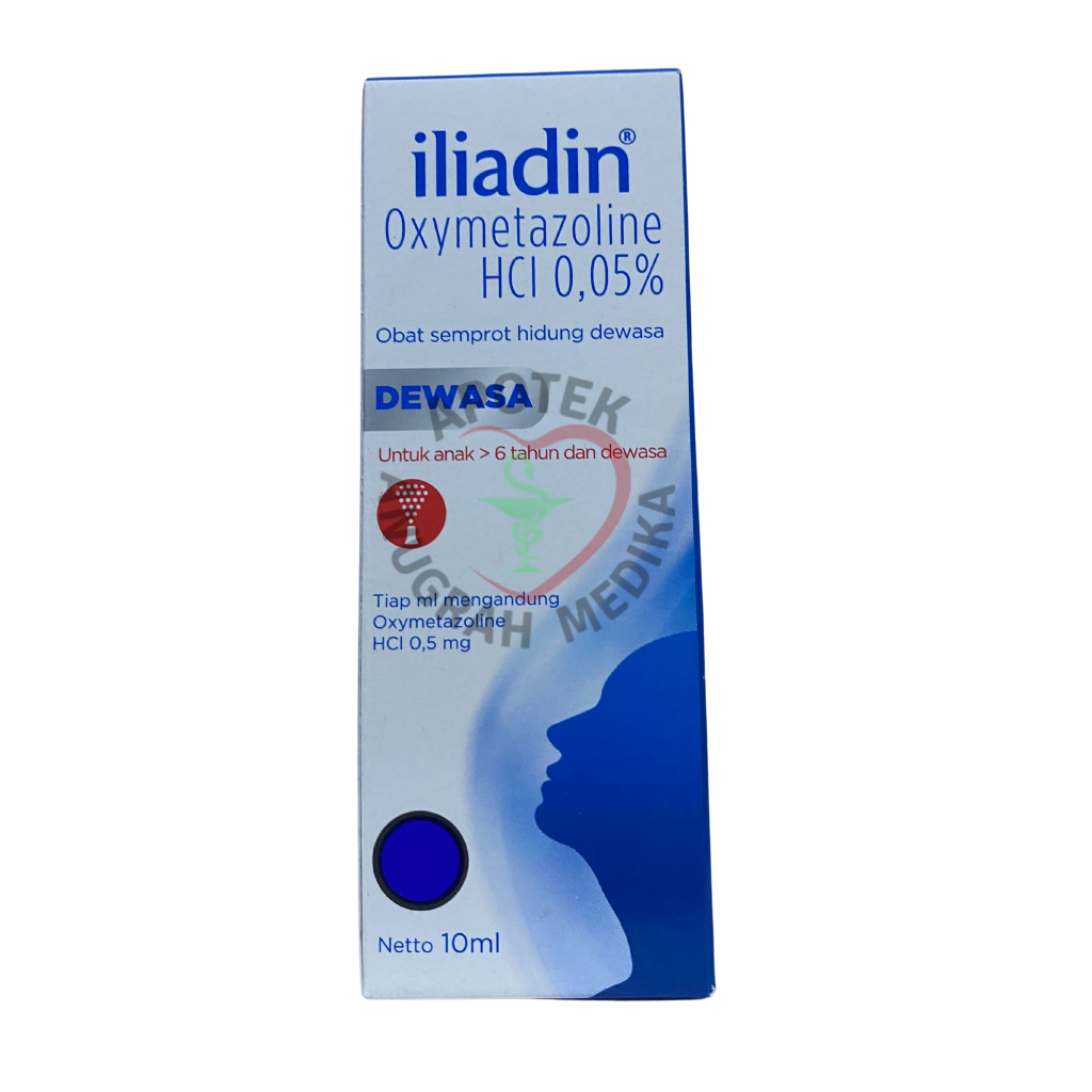 Jual ILIADIN DEWASA 0.05% NASAL SPRAY 10 ML | Shopee Indonesia