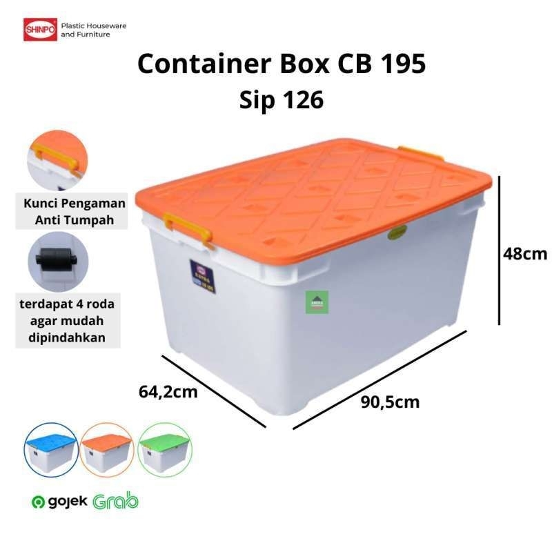 Jual BOX CONTAINER CB 195 SHINPO | Shopee Indonesia