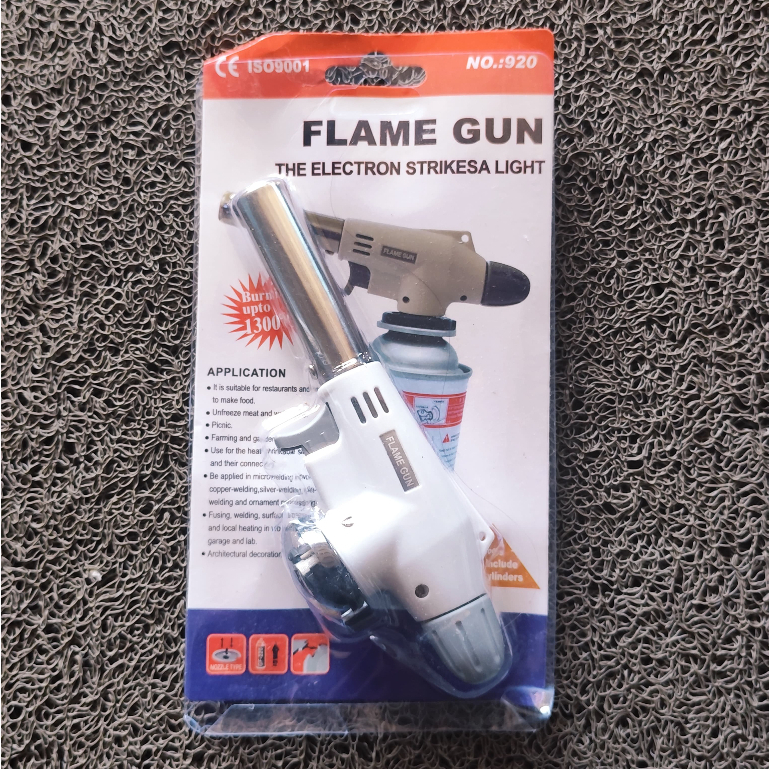 Jual Kepala Gas Torch Kaleng Tabung Gas Portable Flame Gun Las Api Pemantik | Shopee Indonesia