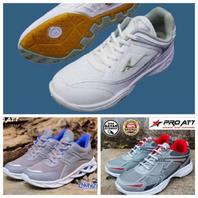 Jual SEPATU SNEAKERS PRO ATT MC 52/ BSD 640 SEPATU OLAHRAGA BADMINTON VOLI | Shopee Indonesia