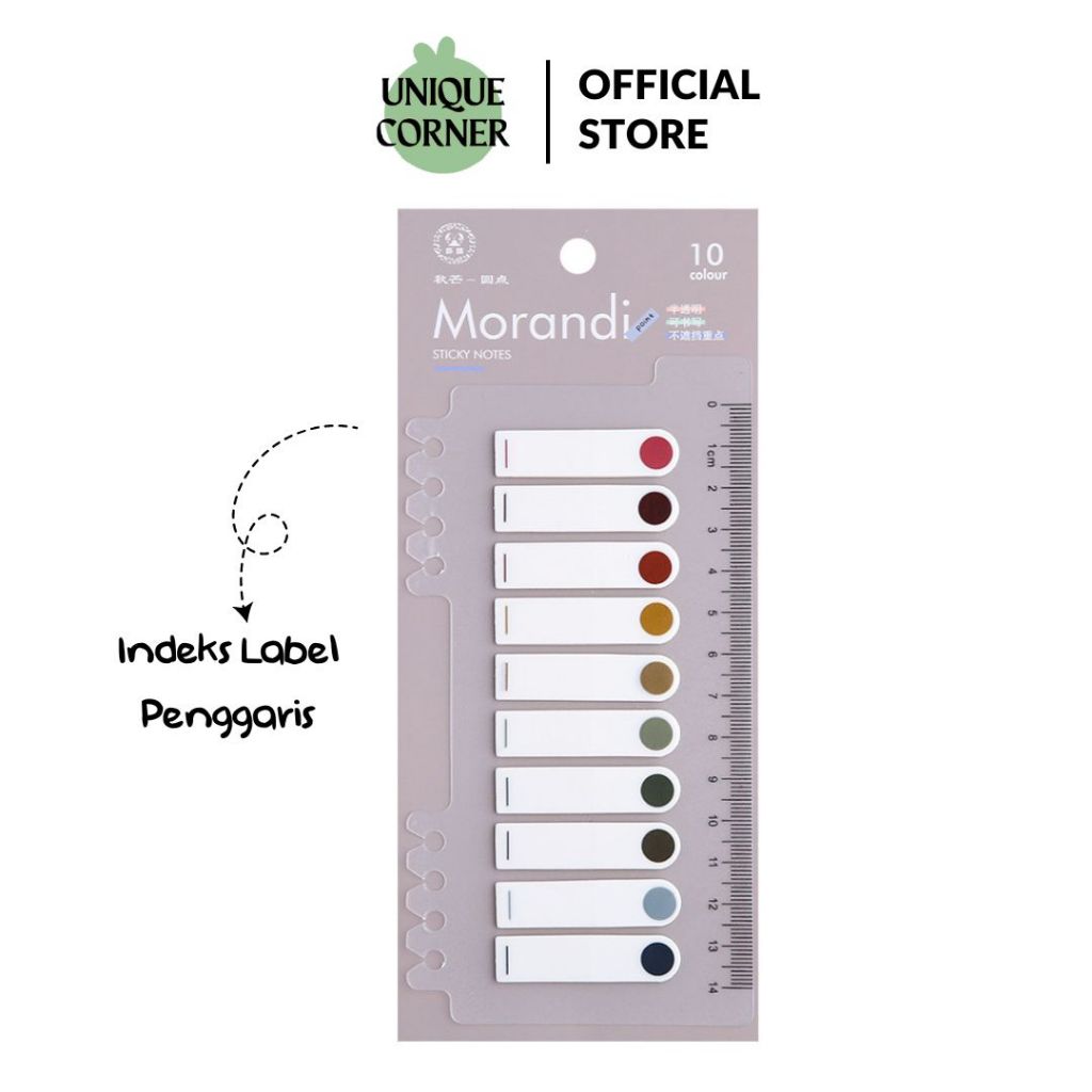 Jual UQ (200 Lembar) Sticky Notes Sticker Indeks Label Tempel Sekolah ...
