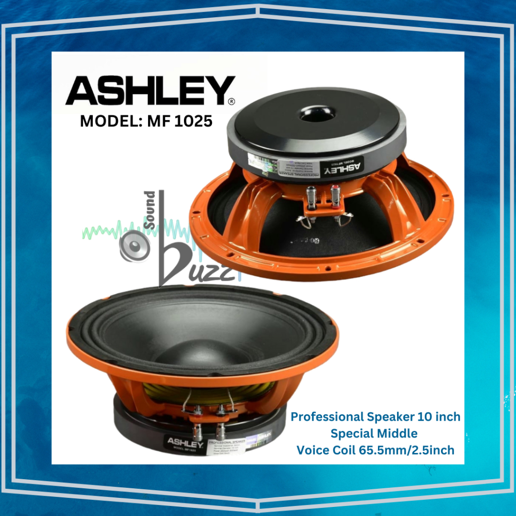 Jual Speaker ASHLEY MF 1025 Professional Speaker 10 inch ASHLEY MF1025 ...