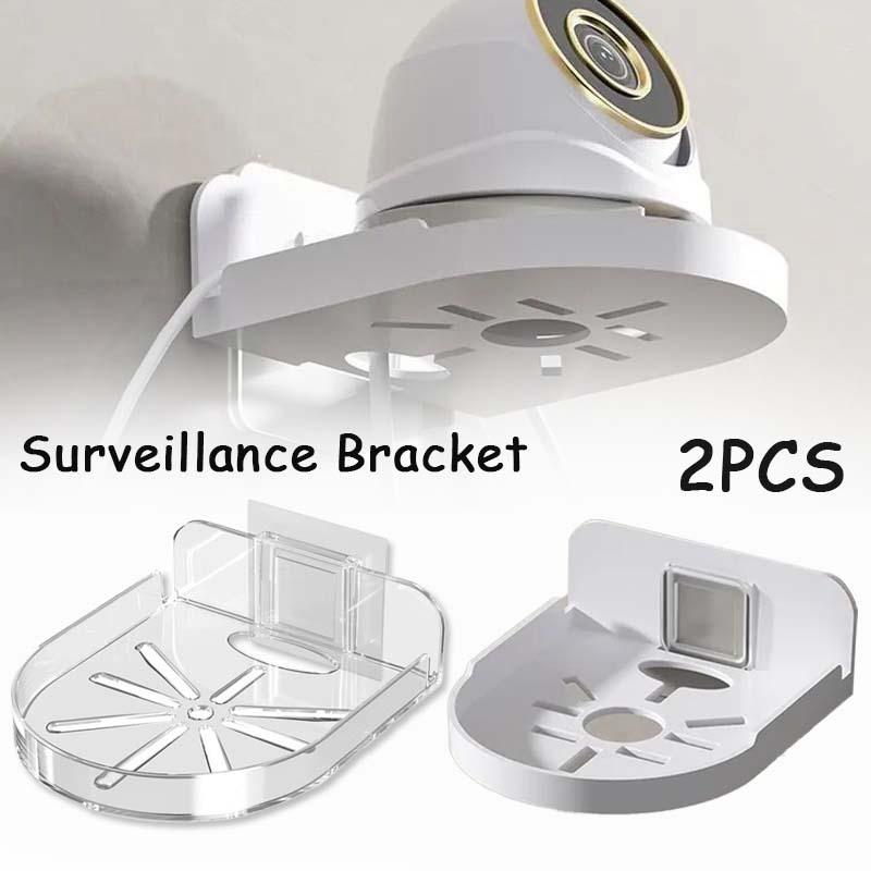 Jual 2 Pcs Dudukan Cctv Dinding Rak Router Wifi Bracket Cctv Universal ...