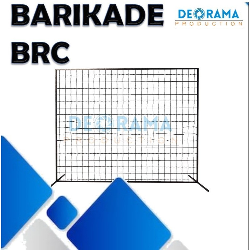 Jual Jasa sewa rental barikade brc / pagar pembatas semi permanen kain ...