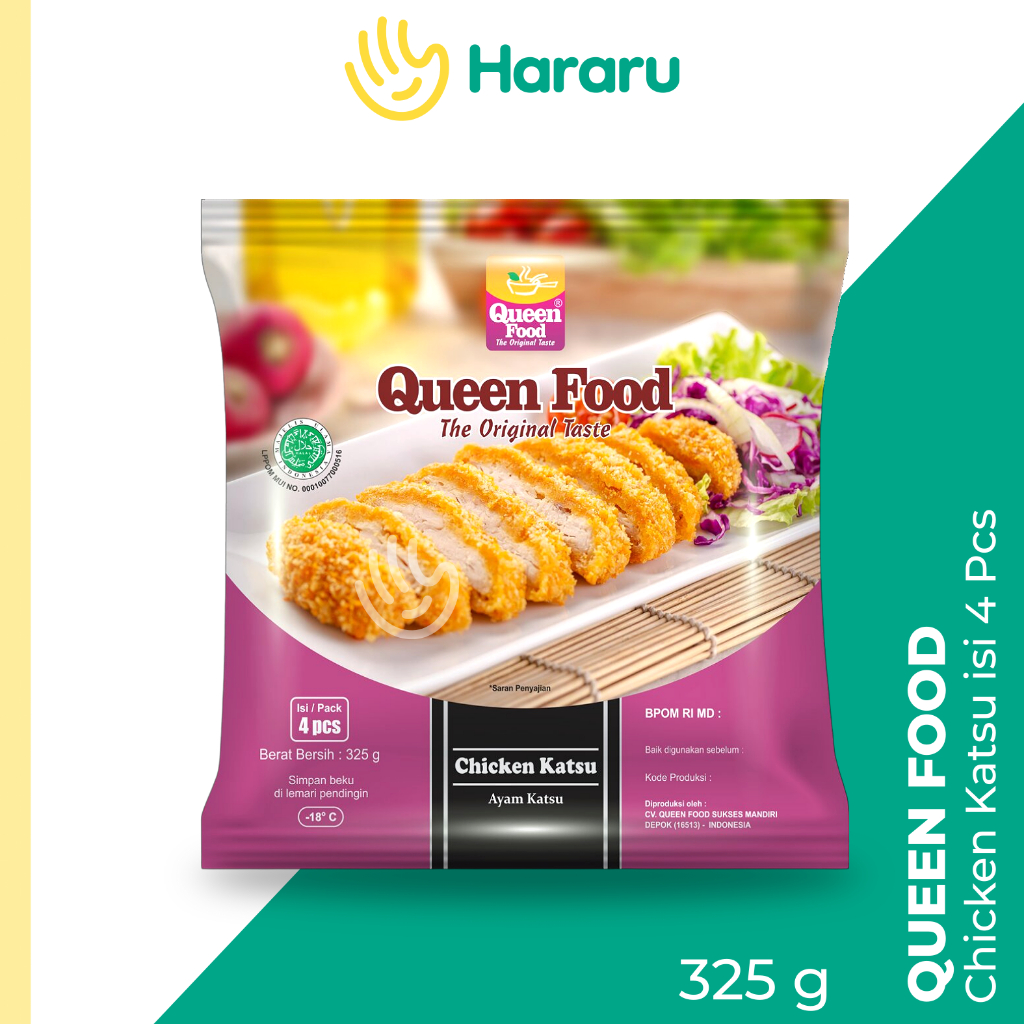 Jual Queen Food Chicken Katsu | Bento Fillet Dada Ayam | Shopee Indonesia