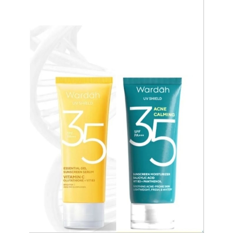 Jual WARDAH Sunscreen Moisturizer UV Shield Serum Glutathione | Shopee ...