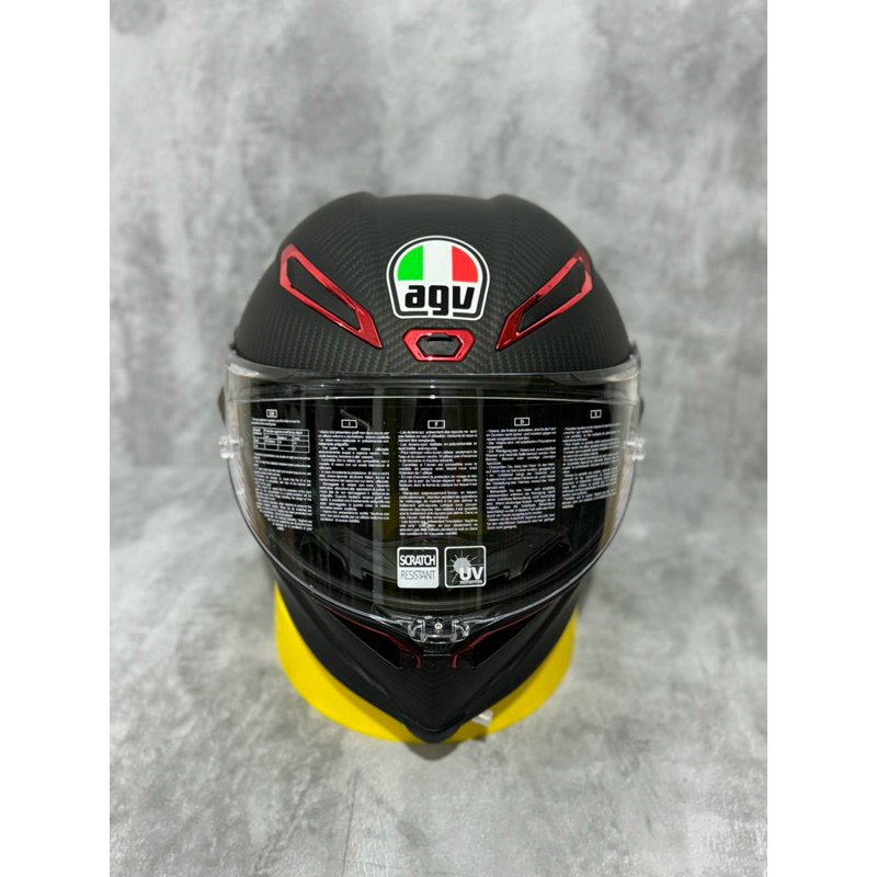 Jual HELM PISTA CLONE 1:1 FULL FACE AGV PISTA GPRR SPECIALE PREMIUM ...