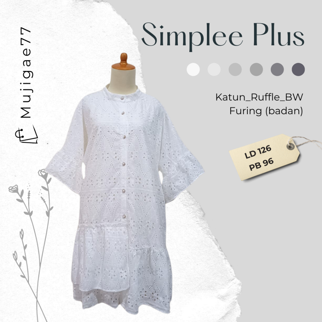 Jual Dress Katbol (Katun Bolong) | Shopee Indonesia