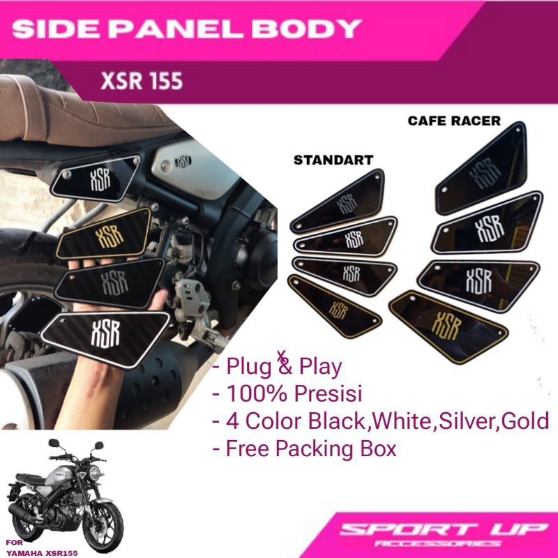 Jual Cover Panel Body Samping Yamaha XSR 155 bisa CUSTOM | Shopee Indonesia