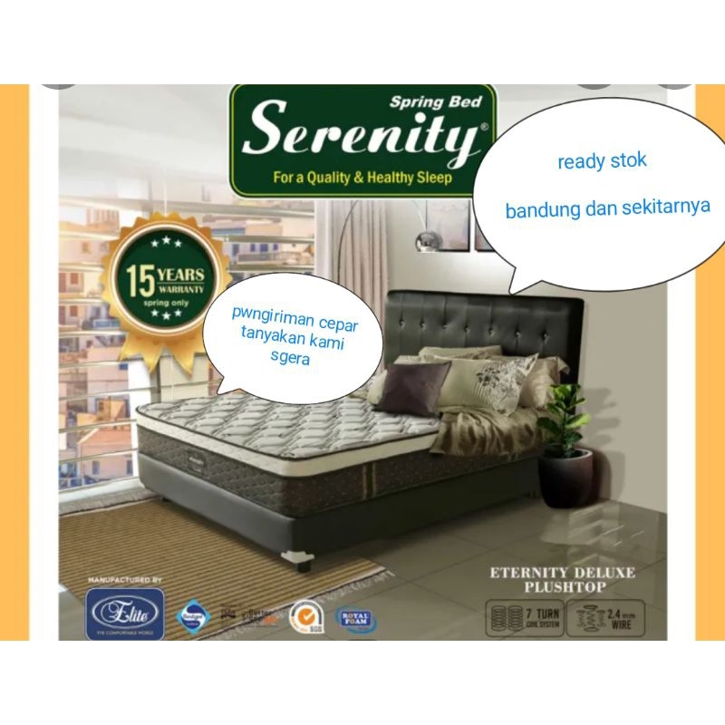 Jual KASUR SPRINGBED ELITE ETERNITY SUPERSTAR 90 120 140 160 180 ...