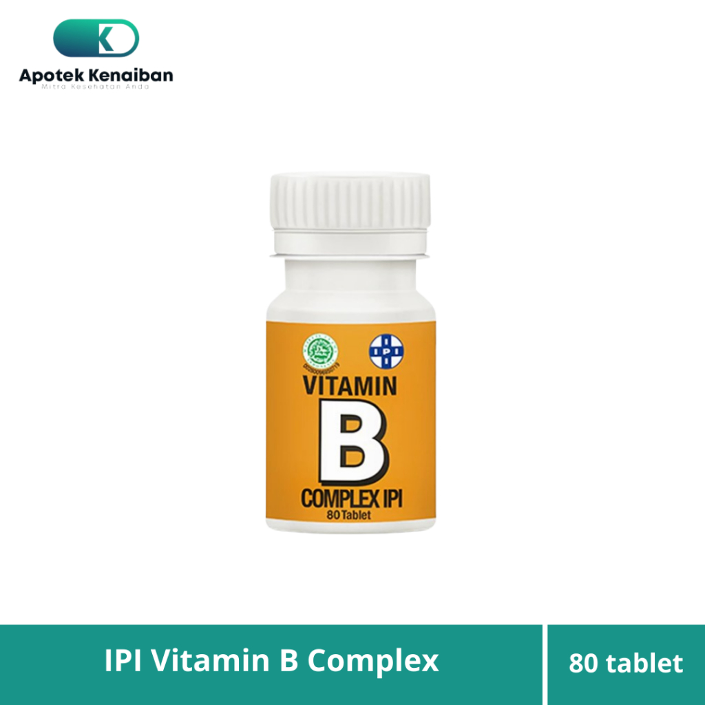Jual IPI VITAMIN B COMPLEX 80 TABLET | Shopee Indonesia