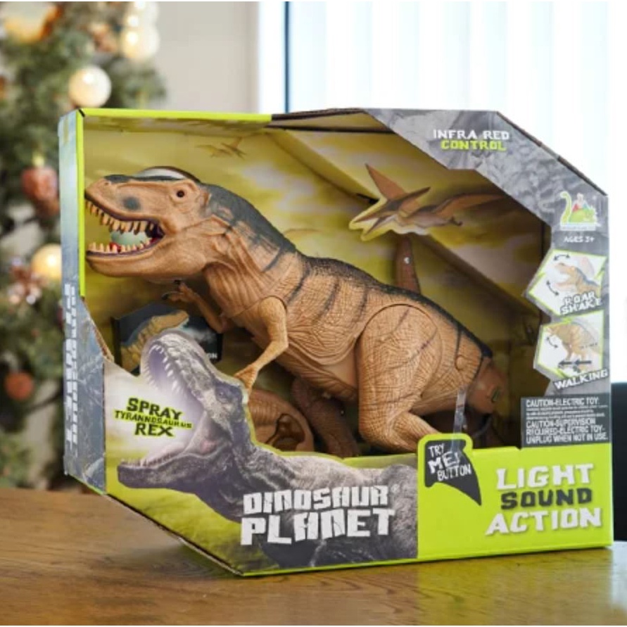 Jual Potongan Ekstra 15 Dinosaur Planet TRex Remote Control Mainan ...