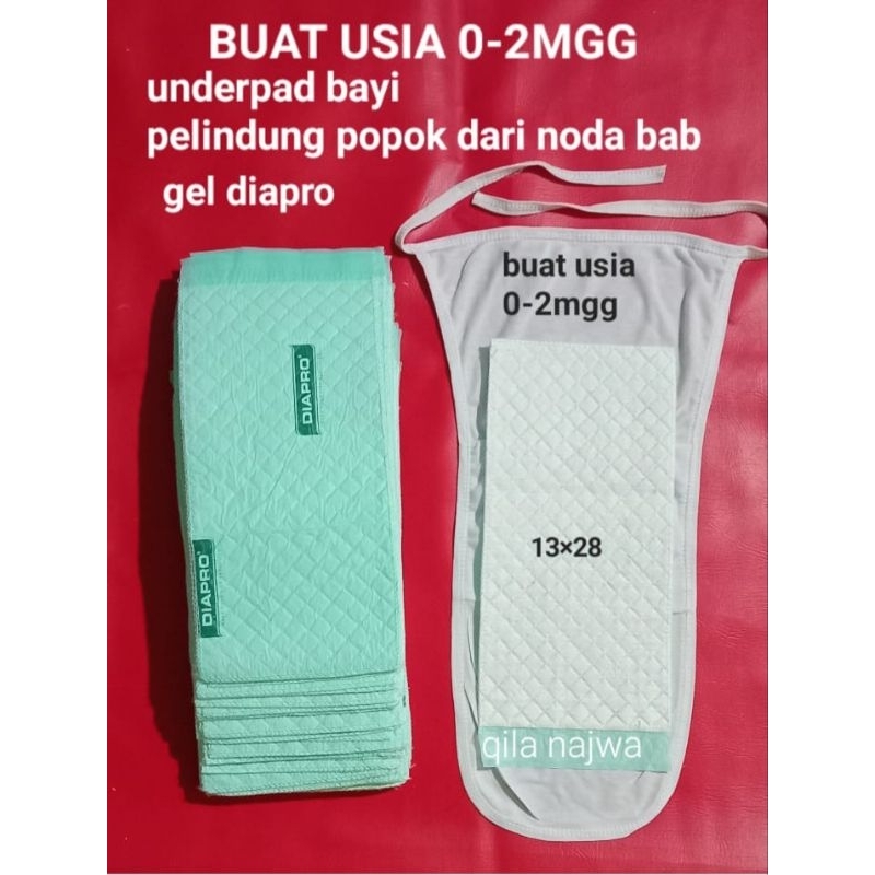 Jual underpad isi 50 dan 20 SENSI DAN D1APRO khusus bayi baru lahir ...