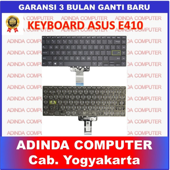 Jual Keyboard Asus Vivobook E410 E410KA E410KAO E410M E410MA E410MA ...
