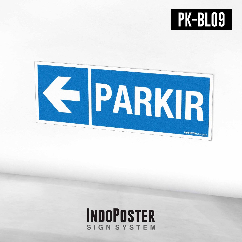 Jual Stiker Label K3 Safety Jalur Arah Parkir | Shopee Indonesia