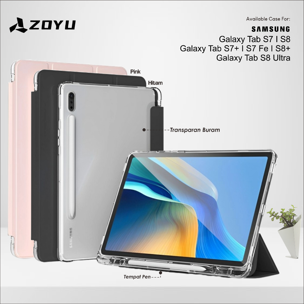 Jual Casing Samsung Galaxy Tab S8 / S8 Plus / S7+ / S7 Fe / S7 / S8 ...