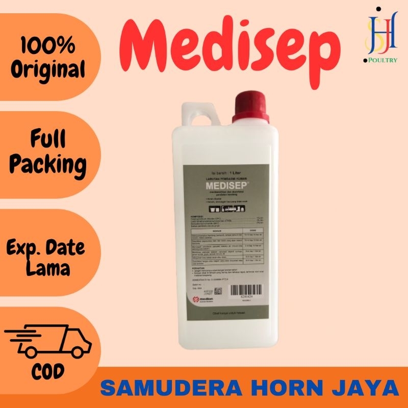 Jual Medisep 1 Liter Desinfeksi Peralatan Kandang | Shopee Indonesia
