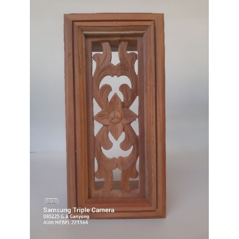 Jual Loster / Roster kayu ventilasi boven angin-angin rumah kayu jati ...