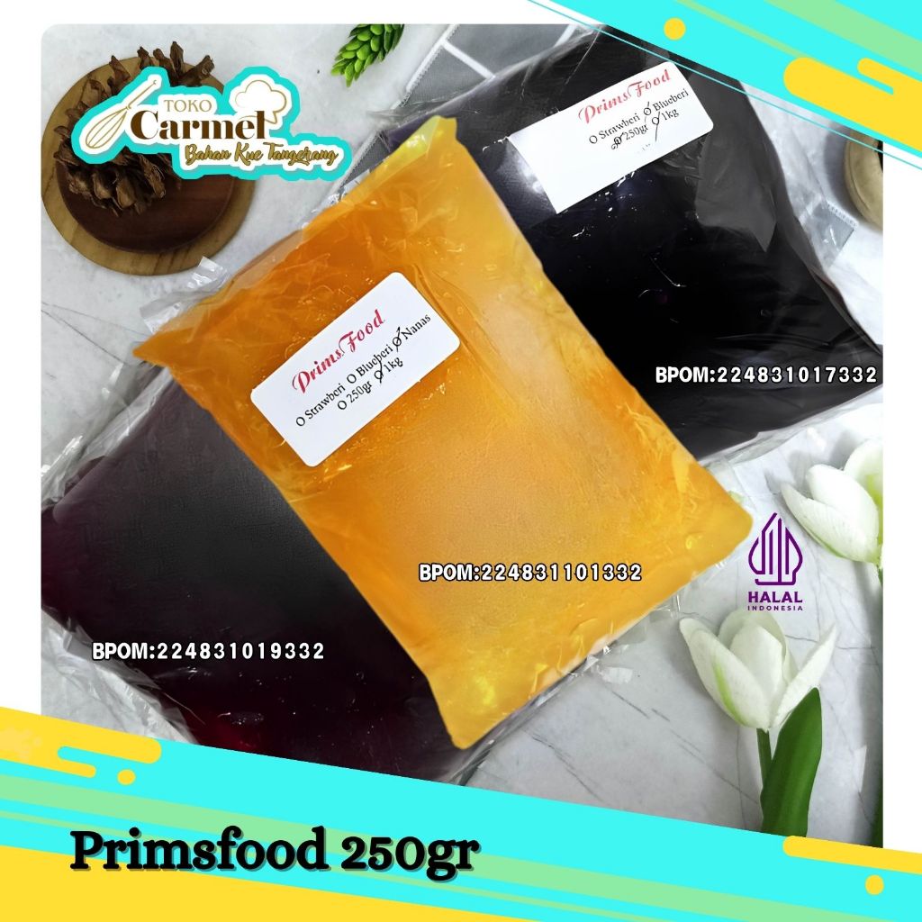Jual Selai Buah Primsfood Filling 1kg TAHAN BAKAR Isian Roti - EXP DATE ...