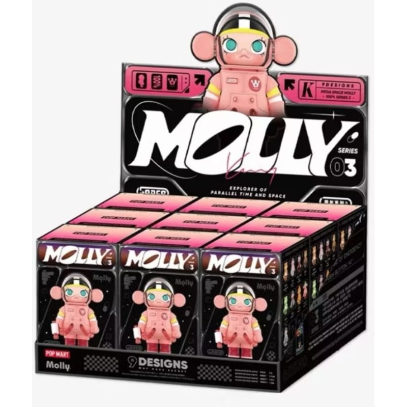 Jual Pop Mart Mega Space Molly Series 3/V3 Figure Blind Box | Shopee ...