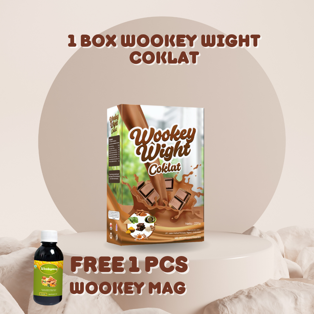 Jual Beli 1 Wookey Weight Coklat, Gratis 1 Wookey Mag | Shopee Indonesia